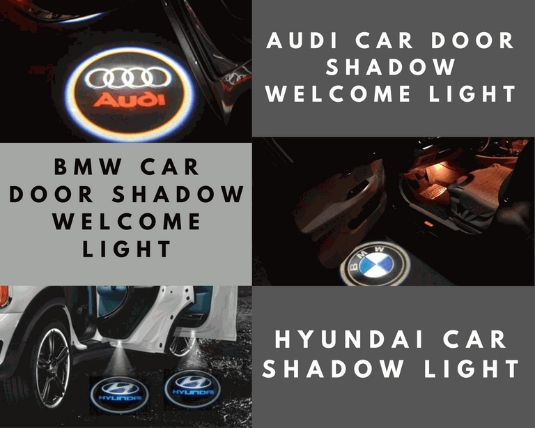 Car Shadow Light With Projector LED Logo For Cars – Automaze