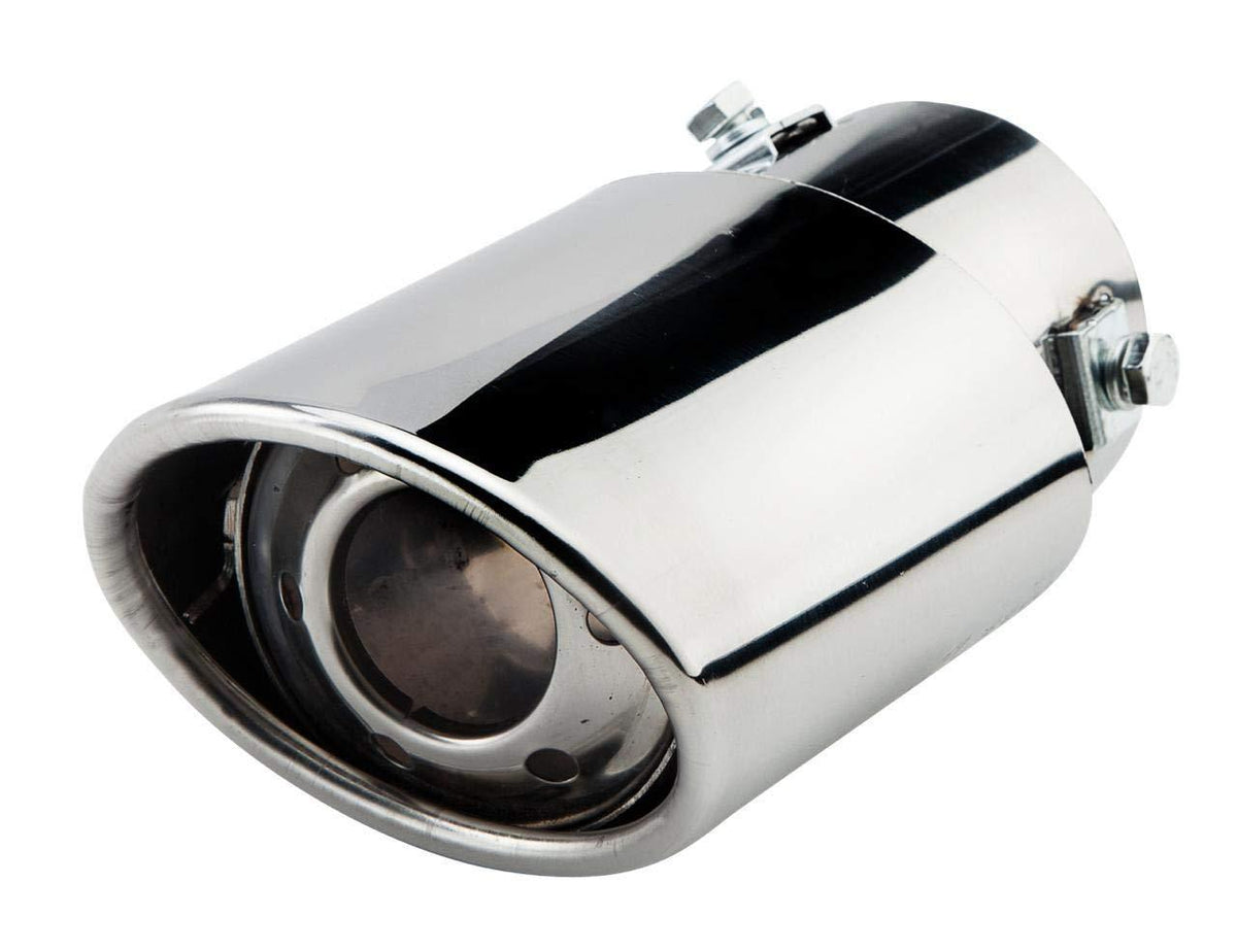 Car Straight Oval Shaped Exhaust Tail Muffler Tip Pipe 60mm (Model-A141 ...