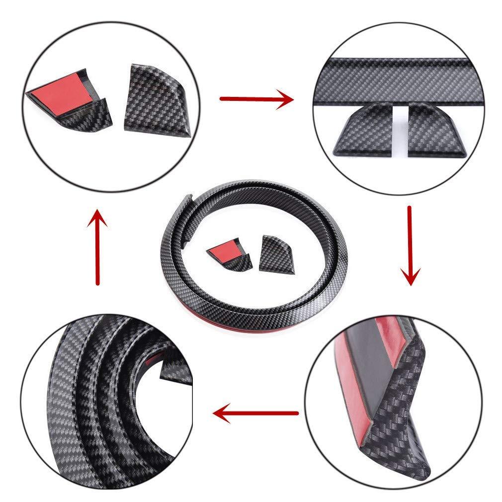Samurai Universal Rear Trunk Spoiler Wing Lip with 3M Tape For All Cars ...