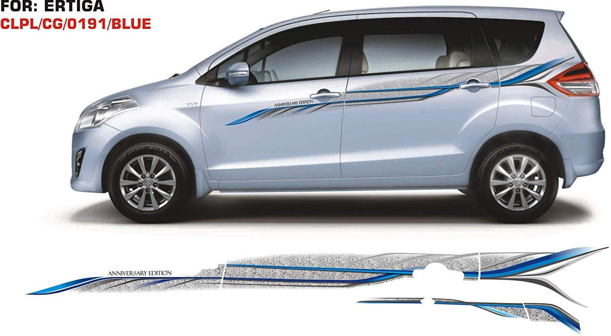 Car Side Full Body Sticker Graphics for Maruti Suzuki Ertiga – Automaze