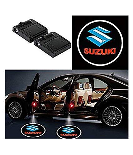 Wireless Car Welcome Logo Shadow Projector Ghost Lights Kit For suzuki ...
