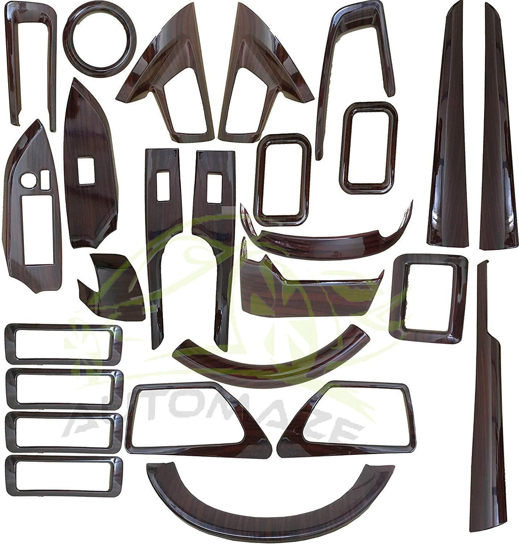 Interior Decoration Wooden Interior Kit For Toyota Innova Crysta – Automaze